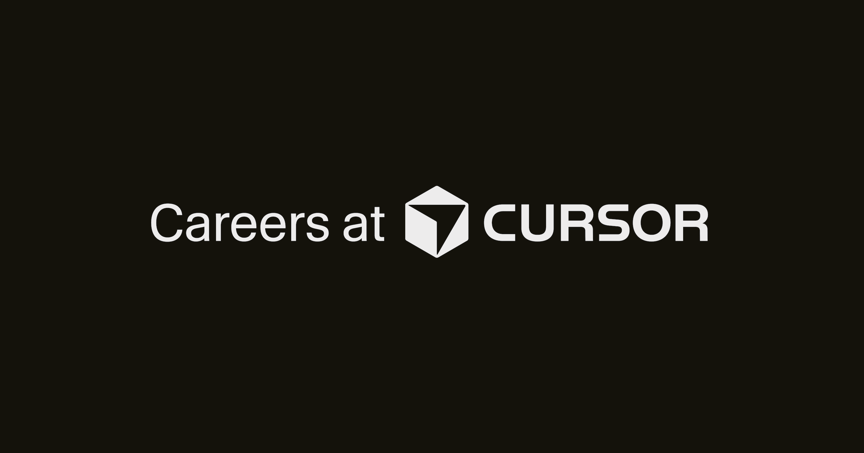 Cursor · Careers
